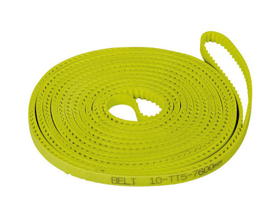TT5 10mm Width Polyurethane PU Timing Belt with Steel Cord or Kevlar Cords for textile machines driving supplier
