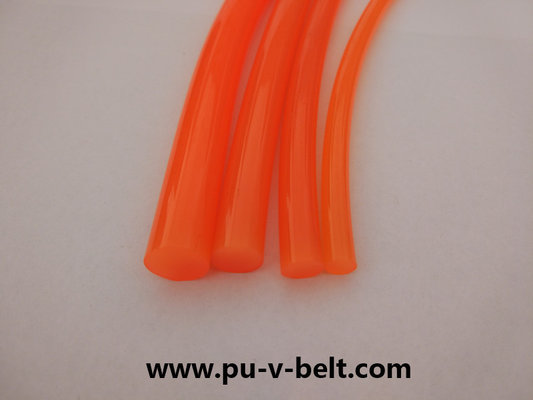 Urethane Drive Belts With Orange Color Is Applied In Paper Processing supplier