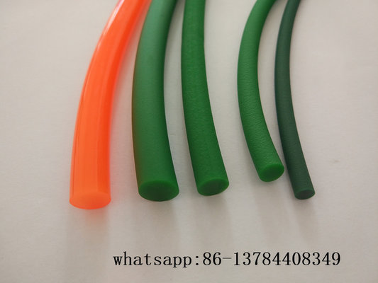 Polyurethane Belt PU Round Belt With Green or Smooth is Applied to Ceramic Transmission Industrial supplier