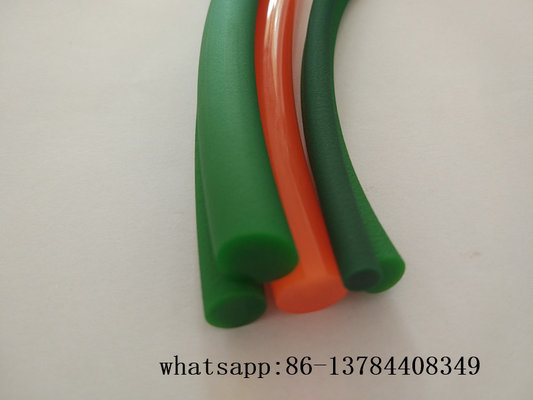 Polyurethane Belt PU Round Belt With Green or Smooth is Applied to Ceramic Transmission Industrial supplier