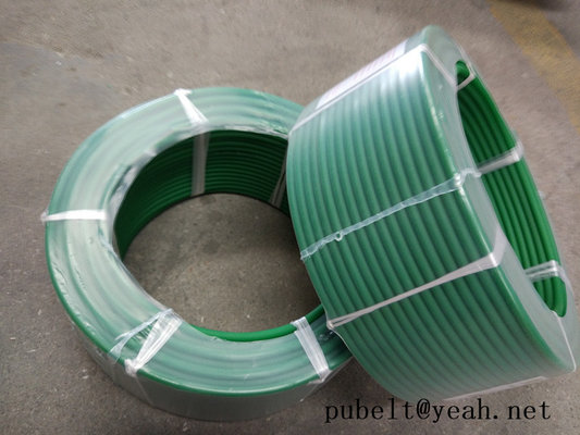 Polyurethane Belt PU Round Belt With Green or Smooth is Applied to Ceramic Transmission Industrial supplier