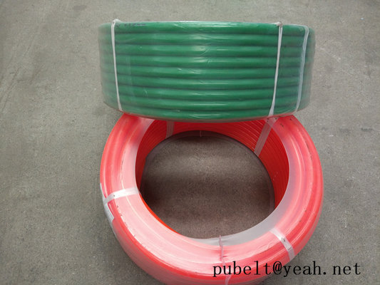 Polyurethane Belt PU Round Belt With Green or Smooth is Applied to Ceramic Transmission Industrial supplier