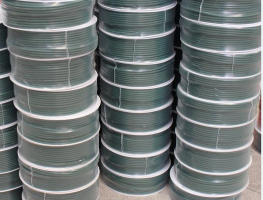 Round belts made of Polyurethane  green and dark green supplier