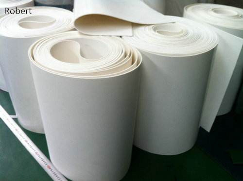 Food Industrial Polyurethane Flat Conveyor Belts Oil Resistant 1mm - 8mm Thickness supplier