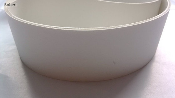 Food Industrial Polyurethane Flat Conveyor Belts Oil Resistant 1mm - 8mm Thickness supplier