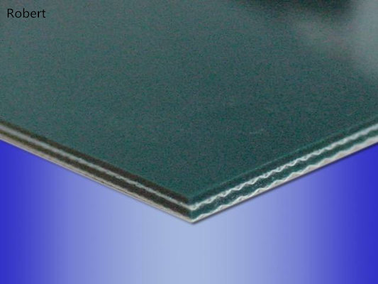 Gray Color Polyurethane Conveyor Belt For Restaurant Food Transport System supplier