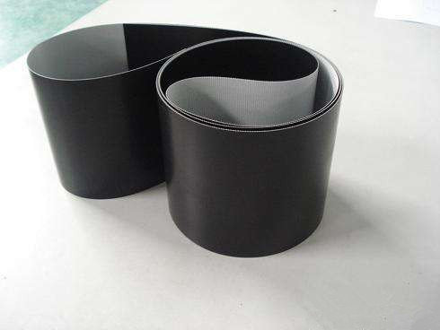 Polyurethane Flat Transmission Conveyor Belt Low Noise Non Conductive supplier