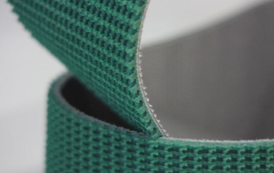 Polyurethane Conveyor Belt with wave rough top used in machine supplier