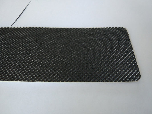 Black Color PVC Conveyor Belt Replacement , Custom Treadmill Replacement Belt supplier