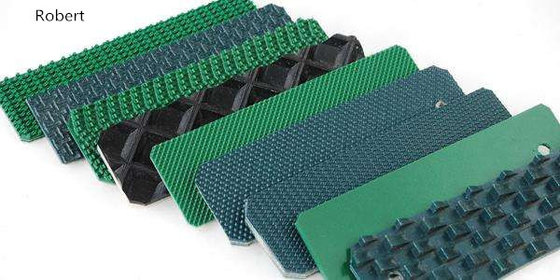 Customized Oil Resistant PVC Conveyor Belt , Heavy Duty Conveyor Belt Assembly Line supplier