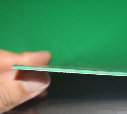 Heat Resistant PVC Nylon Conveyor Belts Anti Abrasion Glossy Finishing supplier