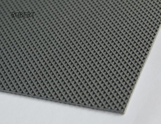 Custom Width Conveyor Belts Replacement Wave / Suqare Rough Top Pattern supplier