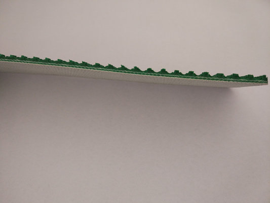 Green Color Rough Top PVC Conveyor Belt Replacement High Performance Wear Resistant supplier