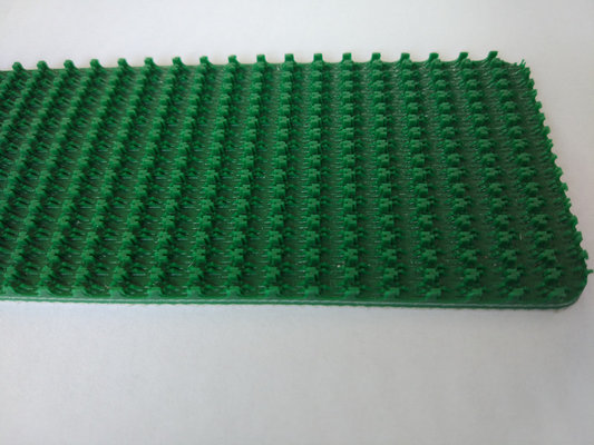 Grip Pattern Petrol Green PVC Conveyor Belt Replacement High Performance Wear Resistant supplier