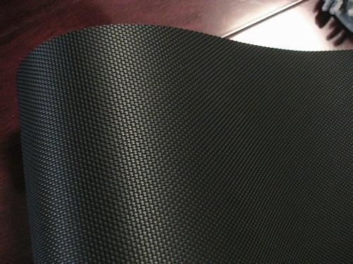 Diamond Pattern Treadmill Belt material PVC Black Color  Was Used For Treadmill Machine supplier
