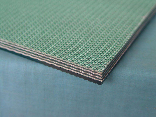 9MM Polishing Machine Green PVC Conveyor Belt Was Used For Marble industry supplier