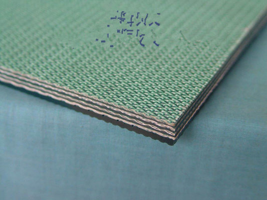 9MM Polishing Machine Green PVC Conveyor Belt Was Used For Marble industry supplier