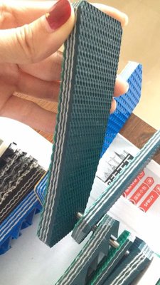 9MM Polishing Machine Green PVC Conveyor Belt Was Used For Marble industry supplier