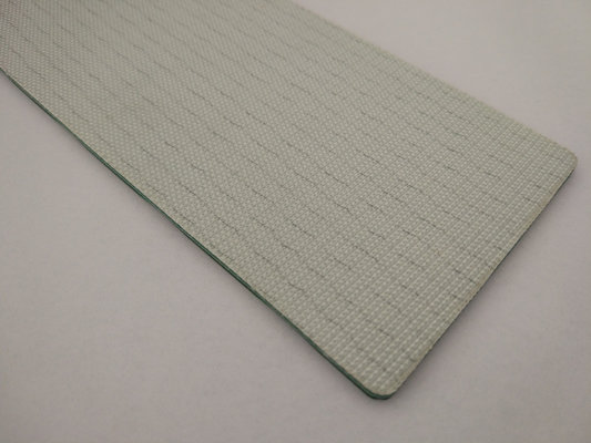 Twill Surface PVC Green Conveyor Belt Replacement Wear - resisting 2.0mm Thinckness supplier