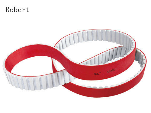 Seamless Polyurethane Synchroflex Timing Belt For Glass / Ceramic Industry supplier