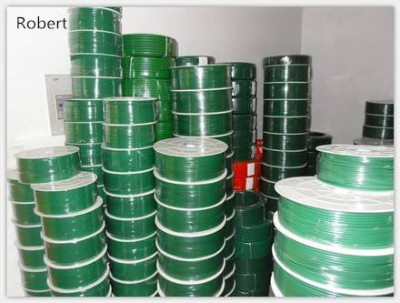 Flexure Resistant Polyurethane Round Belt For Glass Industry Machine Transmision supplier