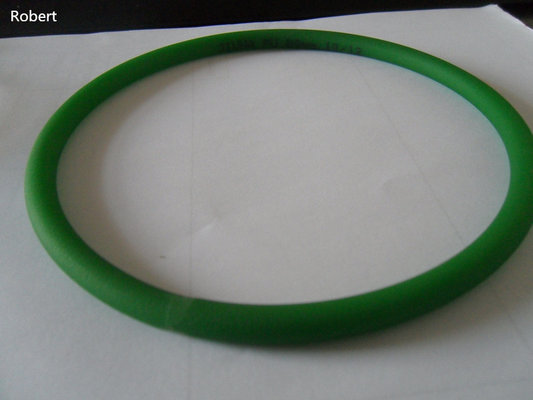 Green Color Endless Polyurethane Round Timing Belts , O Ring Drive Belts supplier