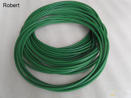 Glass Industry Polyurethane Round Belt , Seamless PU Round Leather Drive Belts supplier