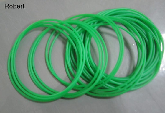 Glass Industry Polyurethane Round Belt , Seamless PU Round Leather Drive Belts supplier