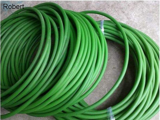 Glass Industry Polyurethane Round Belt , Seamless PU Round Leather Drive Belts supplier