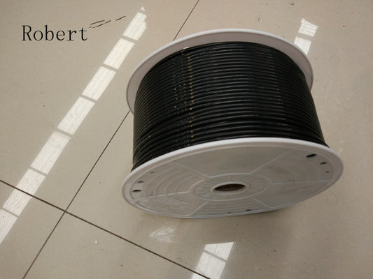 Electronics Industrial Polyurethane Round Belt Anti Static Smooth Surface Black Color supplier