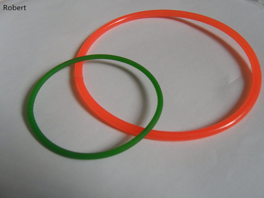 Diameter 2mm - 20mm Round Rubber Drive Endless Belt For Glassware Machine supplier