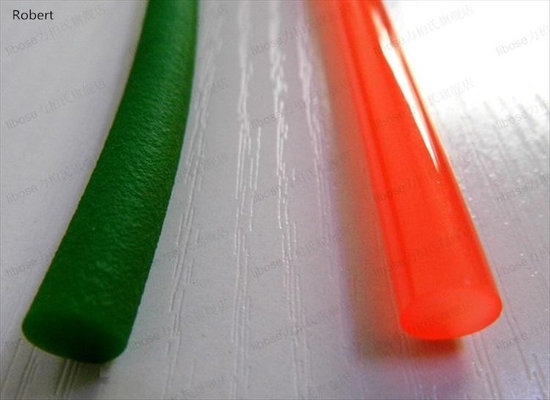Hardness 85A - 90A Polyurethane Round Belt / Polyurethane Cord Low Compression Set supplier