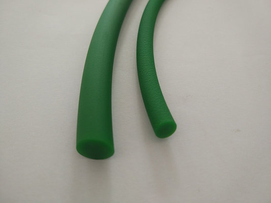 H ardness 85A Urethane Round Belting High Tensile Tear Strength For Ceramic parts supplier