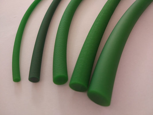 H ardness 85A Urethane Round Belting High Tensile Tear Strength For Ceramic parts supplier