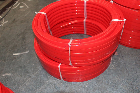 Power Transmission Polyurethane PU V Belts For Textile Machines Wear Resistant supplier
