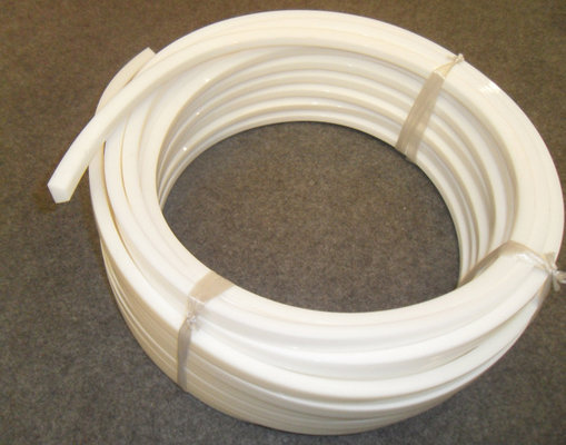 White Color Polyurethane V Drive Belts  , Food Processing Polyurethane Flat Belt supplier