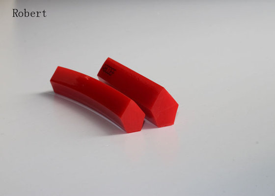 Ceramic Industrial Polyurethane Drive V Belts Ridge Top Surface Finish supplier