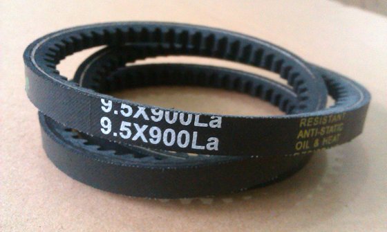 Heavy Duty Flat Rubber Drive V Belts For Auto Parts / Textile Machinery supplier