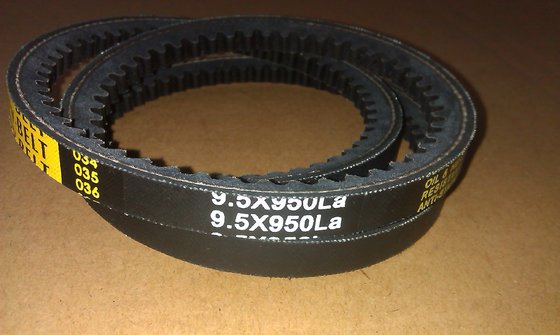 Heavy Duty Flat Rubber Drive V Belts For Auto Parts / Textile Machinery supplier