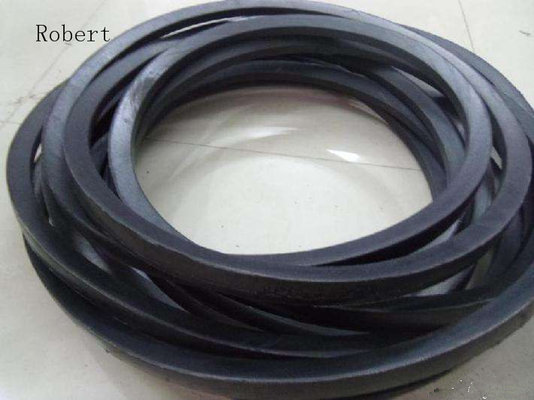 Rubber Material V Section Electric Motor Drive Belts Adjustable Length Black Color supplier