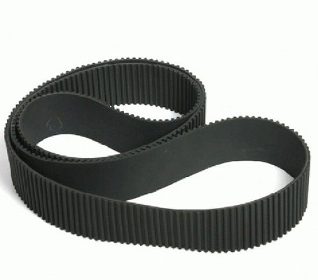 Heat / Oil Resistant Industrial Timing Belts Rubber Material Black Color supplier