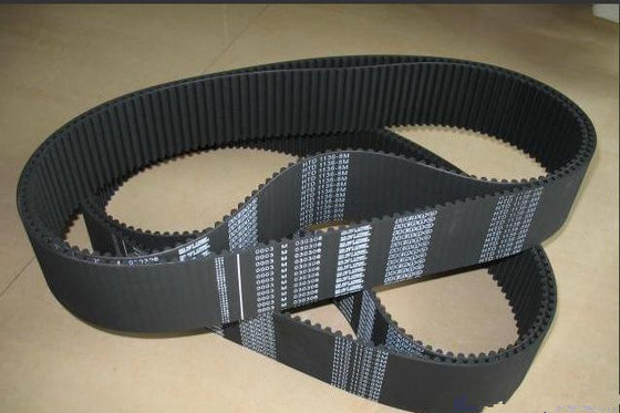 Wire Cutting Machine Rubber Timing Belt , Anti Slip Power Transmission Long Timing Belt supplier