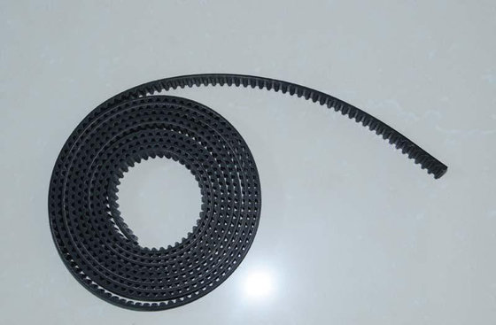 Wire Cutting Machine Rubber Timing Belt , Anti Slip Power Transmission Long Timing Belt supplier