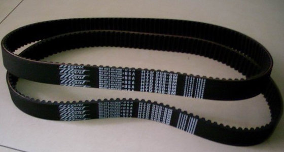 Wire Cutting Machine Rubber Timing Belt , Anti Slip Power Transmission Long Timing Belt supplier