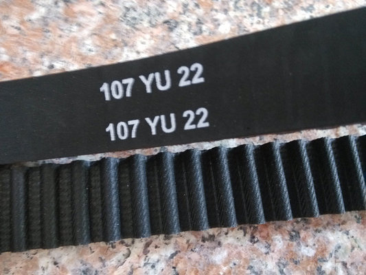 Wire Cutting Machine Rubber Timing Belt , Anti Slip Power Transmission Long Timing Belt supplier