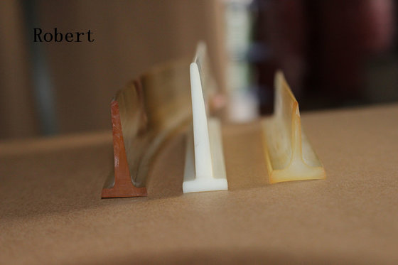 Oil Resistance Extruded PU Guide Polyurethane T Profile Conveyor Guide Belt supplier