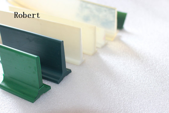 Oil Resistance Extruded PU Guide Polyurethane T Profile Conveyor Guide Belt supplier