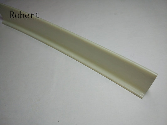 White Color Extruded Polyurethane Strip Belt High Tensile Strength supplier