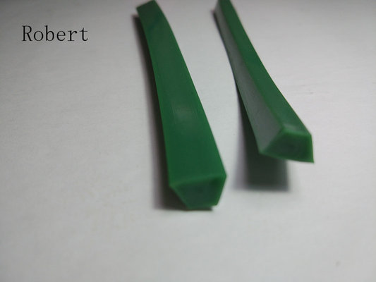 Green Color Polyurethane Guiding Belt Outstanding Abrasion Resistance supplier
