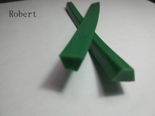 Green Color Polyurethane Guiding Belt Outstanding Abrasion Resistance supplier